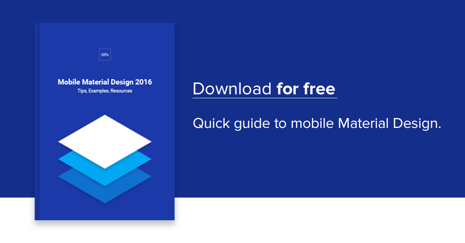 Mobile Material Design 2016 | UXPin